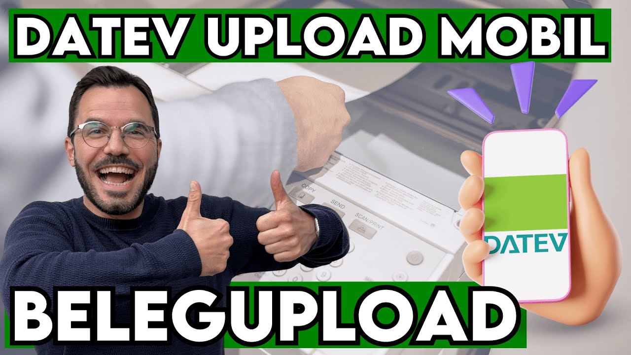 DATEV Upload mobil erklärt - Belege einfach per Handy senden ☑️ Steuerteam Hannover Blog